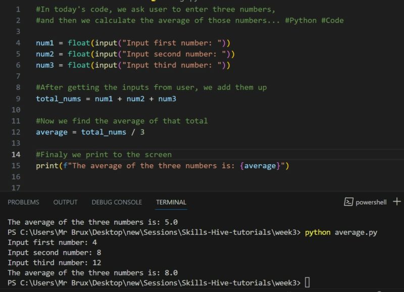 Emmanuel Brux Ekeadzi on LinkedIn: #pythonprogramming Emmanuel Brux Ekeadzi on LinkedIn: #pythonprogramming