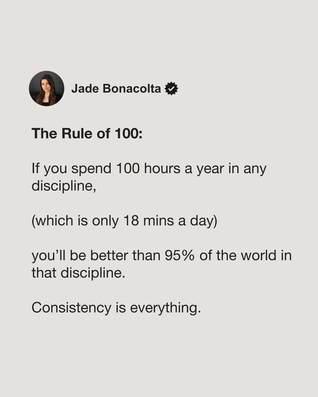 Abhishek Singh on LinkedIn: Consistency Abhishek Singh on LinkedIn: Consistency