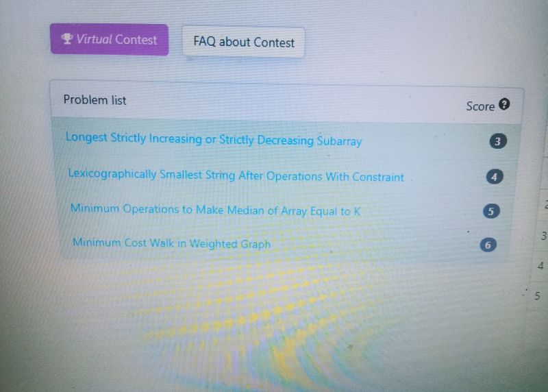 mohd shadab on LinkedIn: Solved 4/4 questions of Leetcode Weekly ... mohd shadab on LinkedIn: Solved 4/4 questions of Leetcode Weekly ...