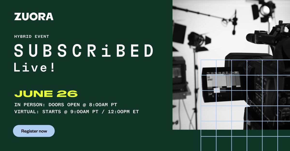 Robbie Traube on LinkedIn: #subscribedlive Robbie Traube on LinkedIn: #subscribedlive