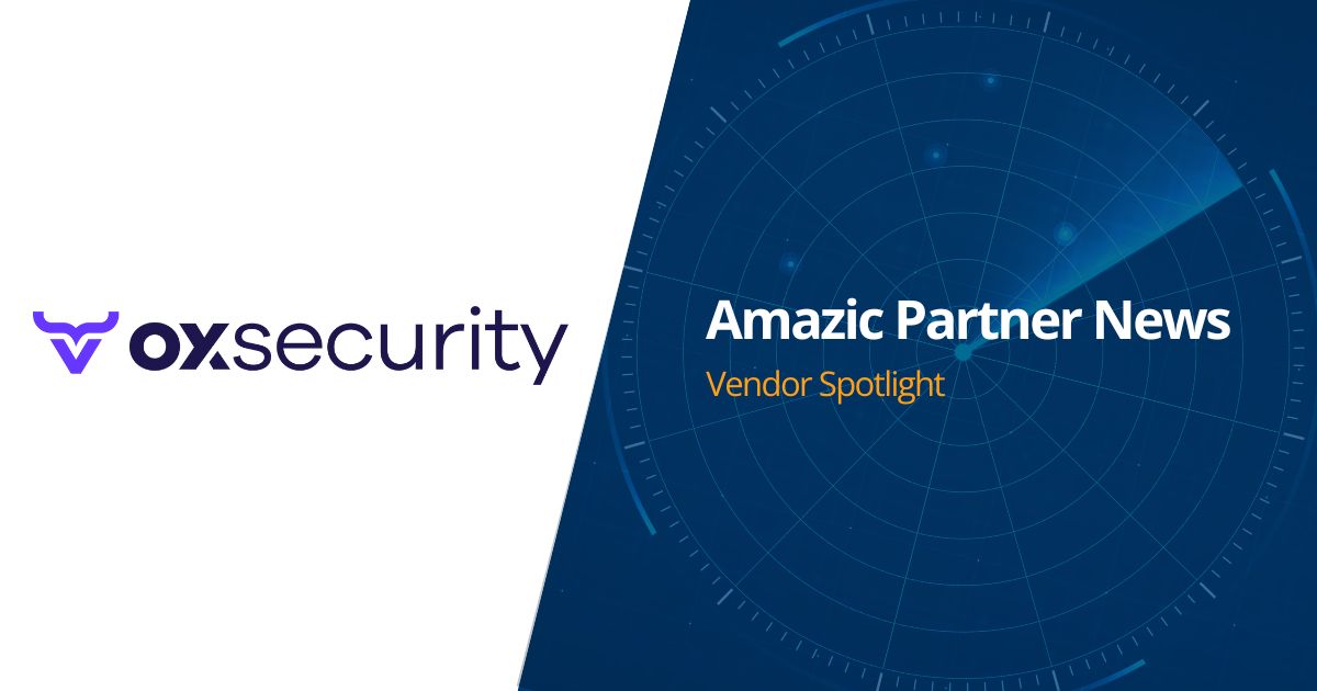 Amazic on LinkedIn: #oxsecurity #partner #security #applications #cloud ... Amazic on LinkedIn: #oxsecurity #partner #security #applications #cloud ...