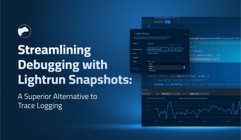 Lightrun on LinkedIn: #livedebugging #trace #developer #observability Lightrun on LinkedIn: #livedebugging #trace #developer #observability