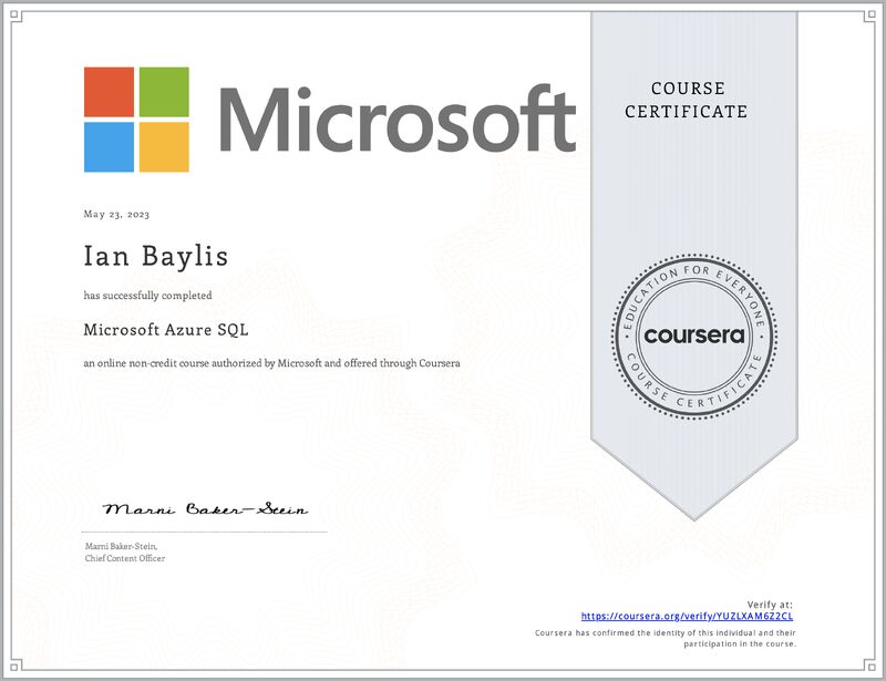 Ian Baylis on LinkedIn: #100daysofcode #365daysofcode #databases #sql # ... Ian Baylis on LinkedIn: #100daysofcode #365daysofcode #databases #sql # ...