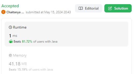 Chaitanya Gupta on LinkedIn: #leetcode #codingchallenge # ... Chaitanya Gupta on LinkedIn: #leetcode #codingchallenge # ...