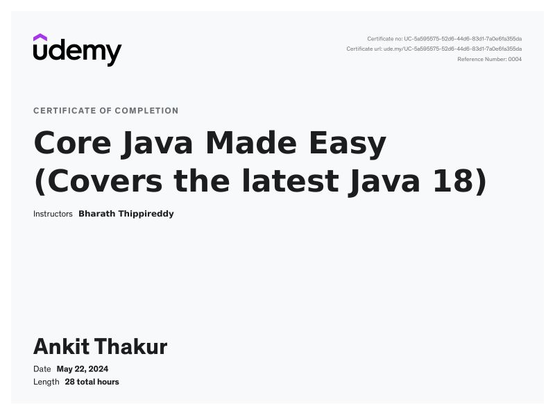 Ankit Thakur on LinkedIn: #java #programming #softwaredevelopment # ... Ankit Thakur on LinkedIn: #java #programming #softwaredevelopment # ...