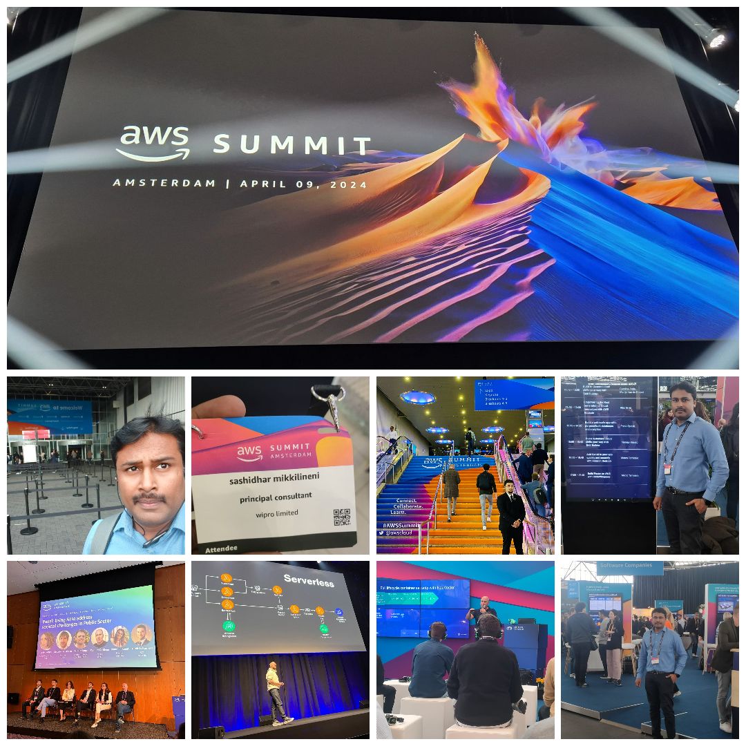 Sashidhar Mikkilineni on LinkedIn: #awssummitamsterdam Sashidhar Mikkilineni on LinkedIn: #awssummitamsterdam