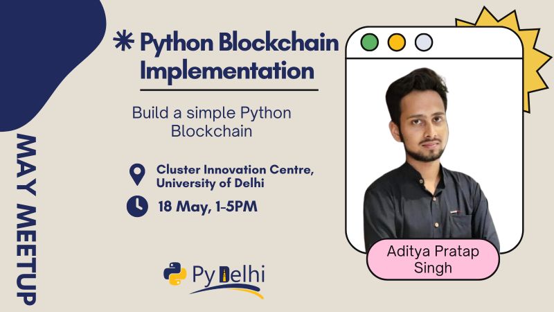 Aditya Pratap Singh on LinkedIn: #blockchain #python Aditya Pratap Singh on LinkedIn: #blockchain #python