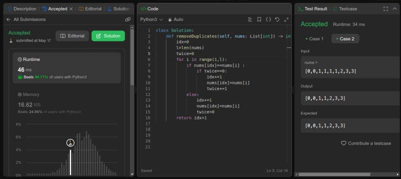 Karthik Paila on LinkedIn: #day3 #leetcode #day3challenge ... Karthik Paila on LinkedIn: #day3 #leetcode #day3challenge ...