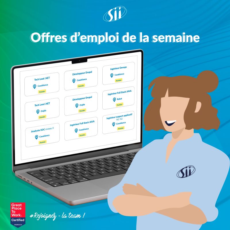 SII SERVICES MAROC sur LinkedIn : 🚀 SII recrute des talents ... SII SERVICES MAROC sur LinkedIn : 🚀 SII recrute des talents ...