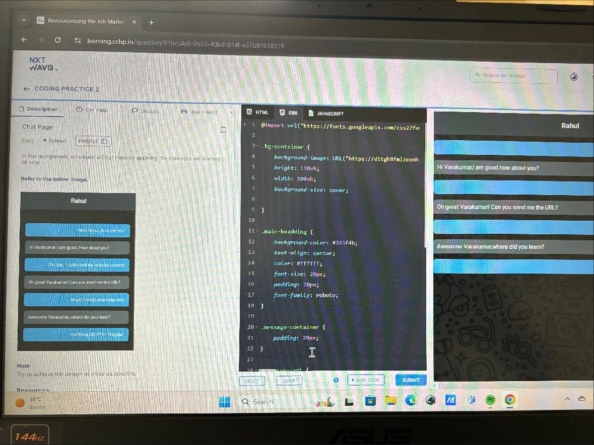 Mohan Gurram on LinkedIn: #day4 #nxtwave #ccbp #30daysodcodechallenge # ... Mohan Gurram on LinkedIn: #day4 #nxtwave #ccbp #30daysodcodechallenge # ...