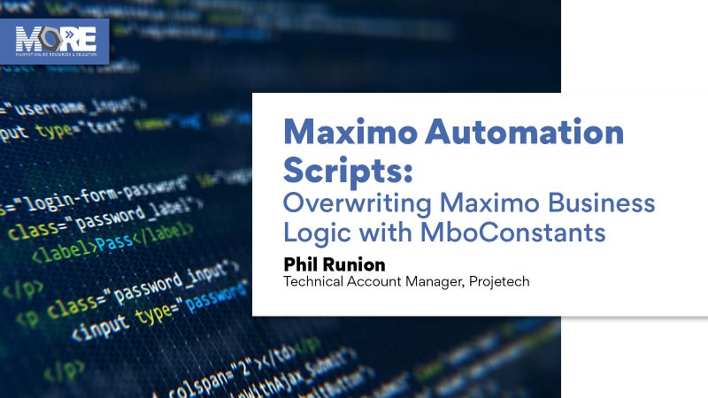 MORE Maximo Community on LinkedIn: Maximo Automation Scripts ... MORE Maximo Community on LinkedIn: Maximo Automation Scripts ...