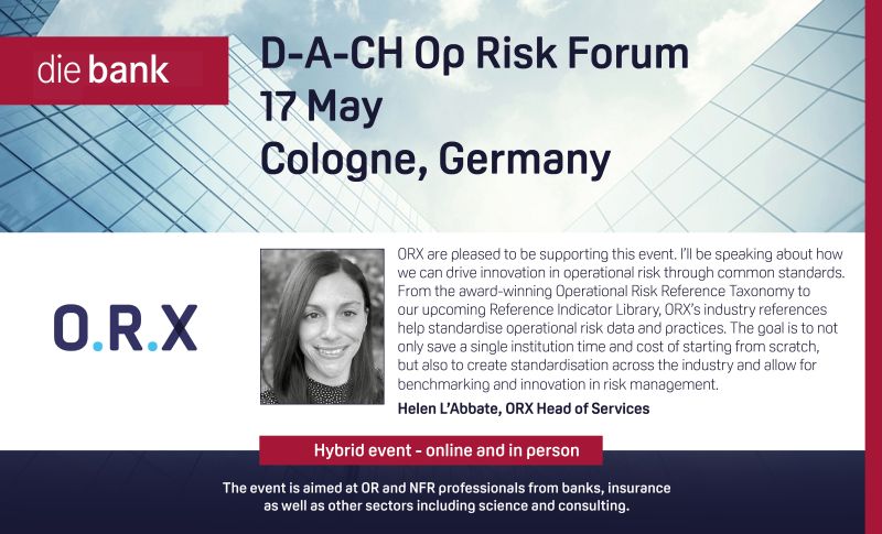 ORX Association on LinkedIn: #orx #oprisk2023 ORX Association on LinkedIn: #orx #oprisk2023