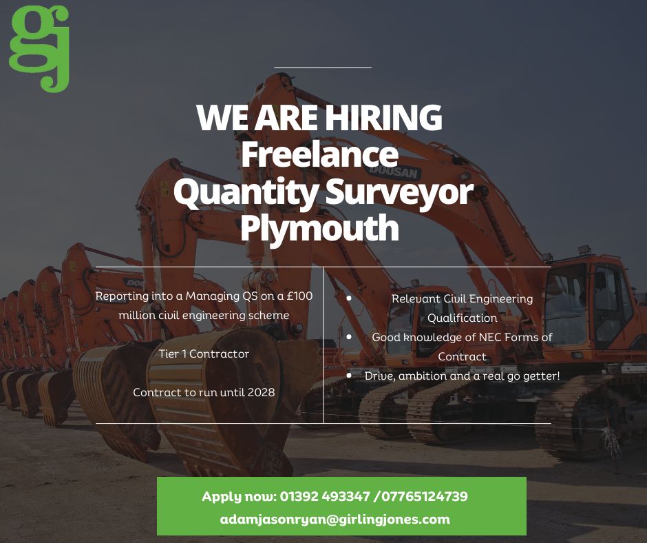 Adam Jason-Ryan CertRP on LinkedIn: FREELANCE QUANTITY SURVEYOR ... Adam Jason-Ryan CertRP on LinkedIn: FREELANCE QUANTITY SURVEYOR ...