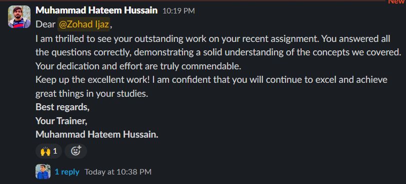 Muhammad Zohad Ijaz on LinkedIn: Celebrating My Progress in Python ... Muhammad Zohad Ijaz on LinkedIn: Celebrating My Progress in Python ...
