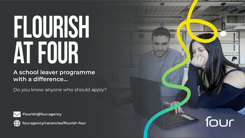 Four Agency Worldwide on LinkedIn: If you are a school leaver and fancy ... Four Agency Worldwide on LinkedIn: If you are a school leaver and fancy ...