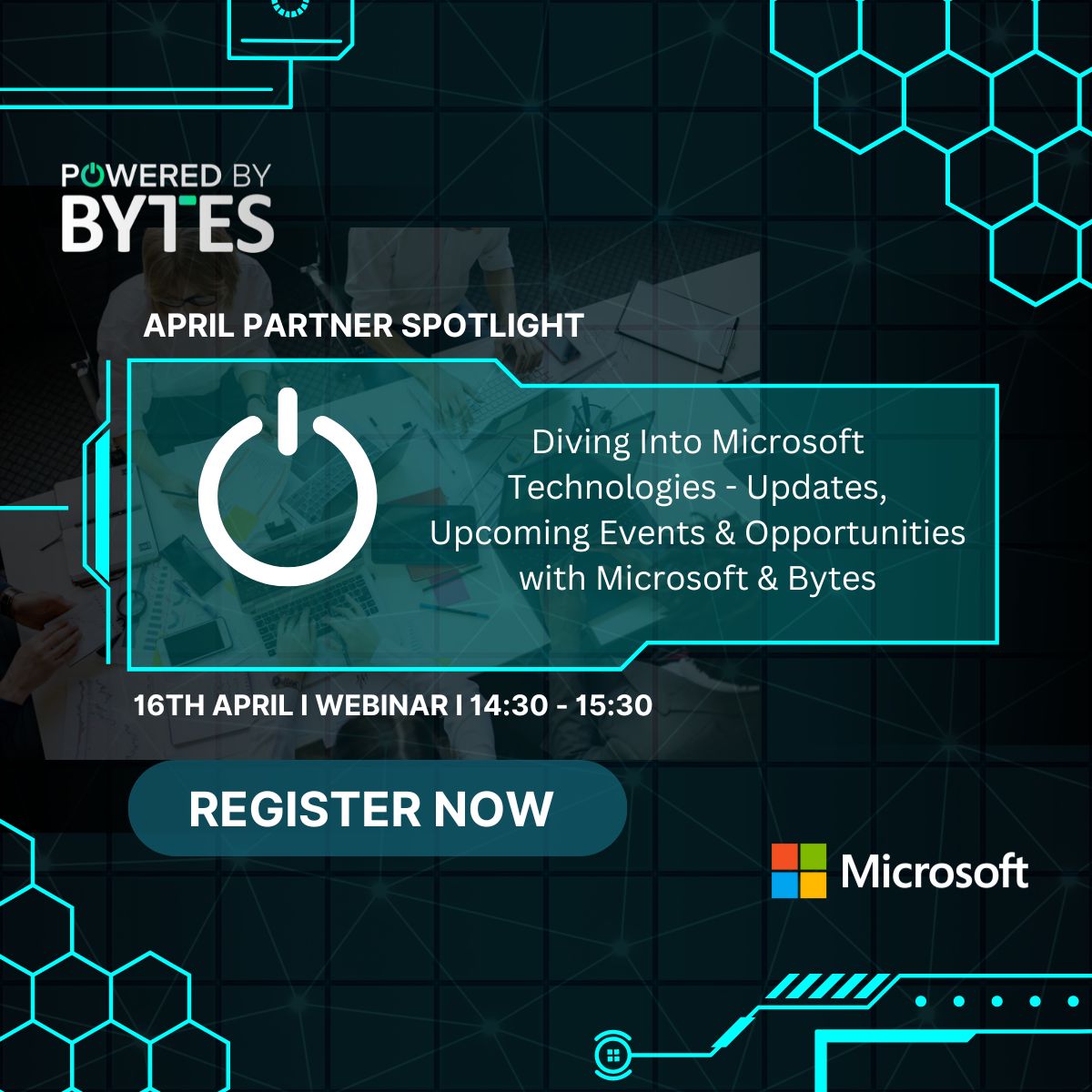 🕑 Partner Spotlight event on Microsoft and Bytes. Register now ... 🕑 Partner Spotlight event on Microsoft and Bytes. Register now ...