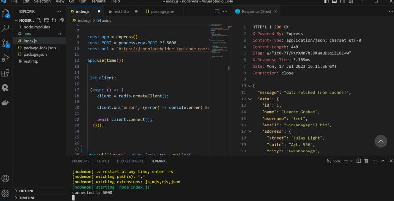 GAMBO Stephan on LinkedIn: Simple Caching in Node.Js using Redis. repo ... GAMBO Stephan on LinkedIn: Simple Caching in Node.Js using Redis. repo ...