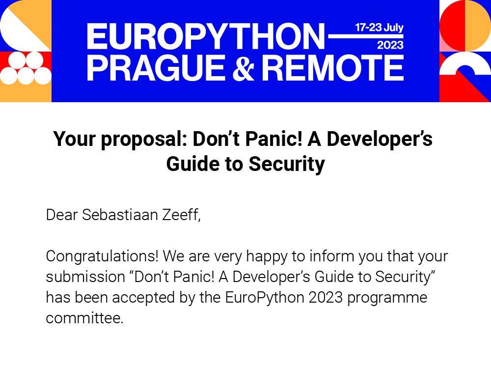 Sebastiaan Zeeff on LinkedIn: #python #europython #prague #conference # ... Sebastiaan Zeeff on LinkedIn: #python #europython #prague #conference # ...