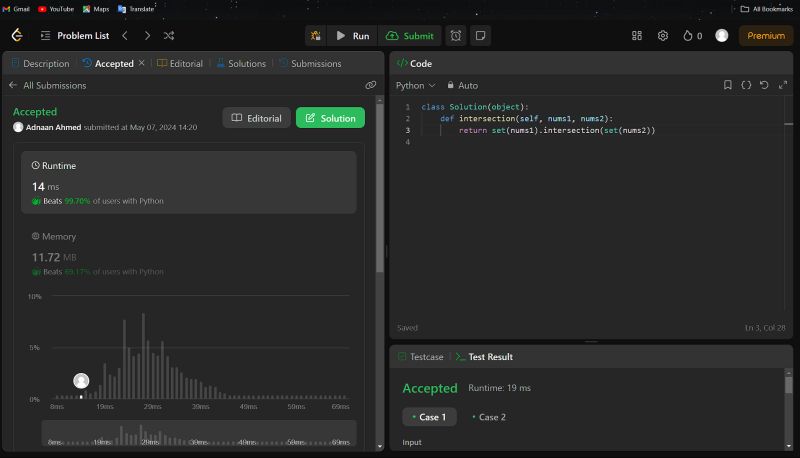 Adnaan Ahmed on LinkedIn: #100daysleetcodechallenge Adnaan Ahmed on LinkedIn: #100daysleetcodechallenge