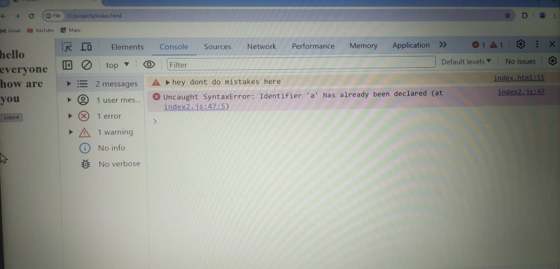 Vogulam Raji Reddy on LinkedIn: #coding #errors #programming Vogulam Raji Reddy on LinkedIn: #coding #errors #programming