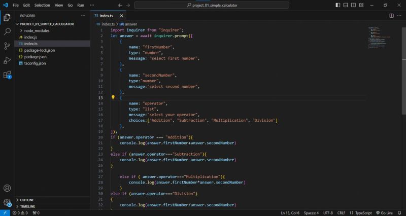Tanzeel Qamar on LinkedIn: #typescript #calculator #frontenddevelopment ... Tanzeel Qamar on LinkedIn: #typescript #calculator #frontenddevelopment ...