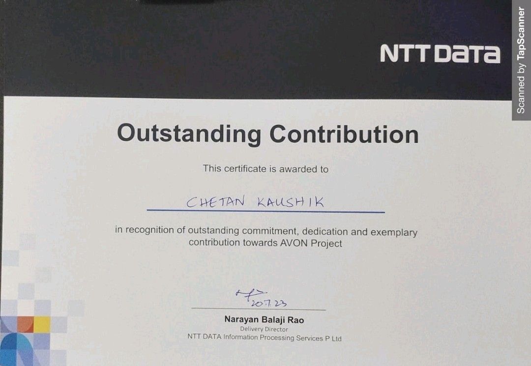 Chetan Kaushik on LinkedIn: RnR Chetan Kaushik on LinkedIn: RnR