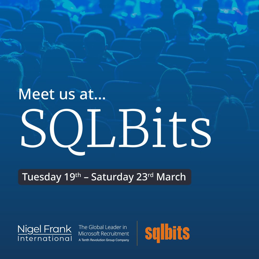 Nigel Frank International on LinkedIn: #sqlbits #sqlbits2024 #azure # ... Nigel Frank International on LinkedIn: #sqlbits #sqlbits2024 #azure # ...