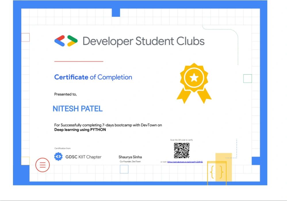 Nitesh Patel on LinkedIn: #deeplearning #python #ai #machinelearning # ... Nitesh Patel on LinkedIn: #deeplearning #python #ai #machinelearning # ...
