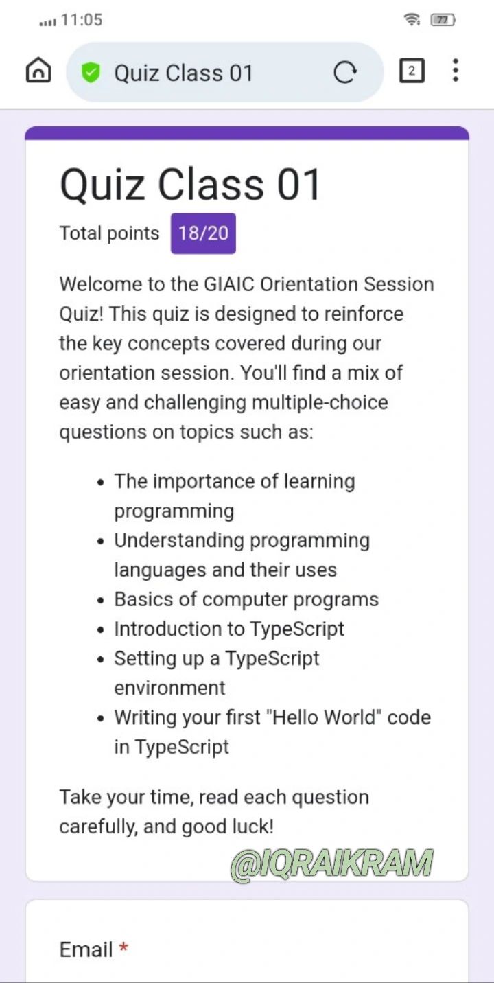 Iqra Ikram on LinkedIn: #typescript #quiz #coding #webdevelopment # ... Iqra Ikram on LinkedIn: #typescript #quiz #coding #webdevelopment # ...