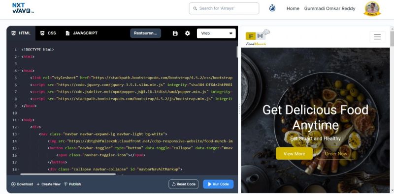 Omkar Reddy on LinkedIn: #nxtwave #html #css #bootsrap #internships Omkar Reddy on LinkedIn: #nxtwave #html #css #bootsrap #internships