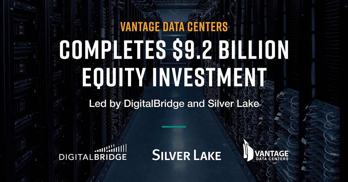 Vantage Data Centers on LinkedIn: Vantage Data Centers Completes $9.2 ... Vantage Data Centers on LinkedIn: Vantage Data Centers Completes $9.2 ...