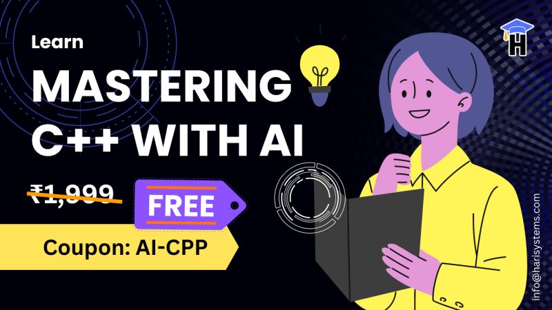 Harisystems on LinkedIn: #generativeai #cpp #coding #dev #handson #web ... Harisystems on LinkedIn: #generativeai #cpp #coding #dev #handson #web ...
