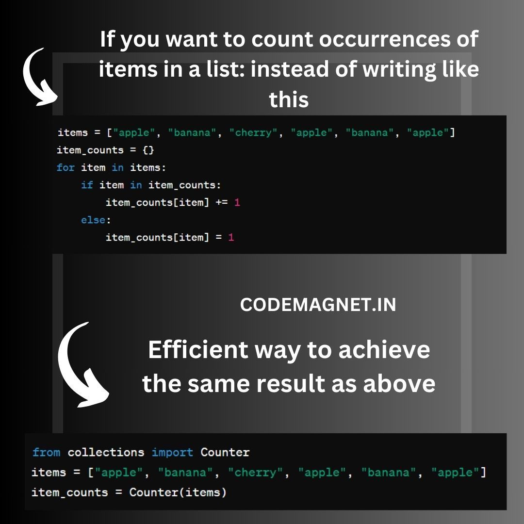 Sona M on LinkedIn: #python #coding #programming #clearcode #codemagnet Sona M on LinkedIn: #python #coding #programming #clearcode #codemagnet