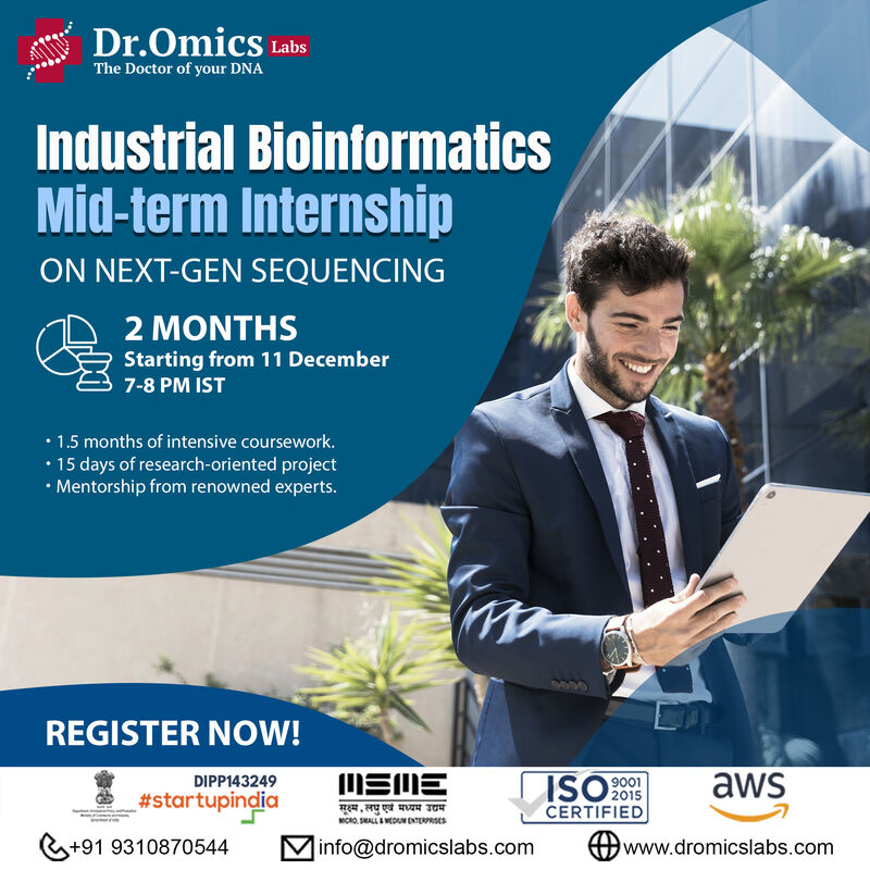 DrOmics labs Private Limited. on LinkedIn: #job #bioinformatics #ngs # ... DrOmics labs Private Limited. on LinkedIn: #job #bioinformatics #ngs # ...