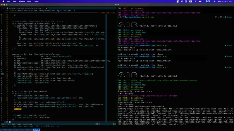 Roberto Malcotti on LinkedIn: Having fun with Stripe and Golang Roberto Malcotti on LinkedIn: Having fun with Stripe and Golang