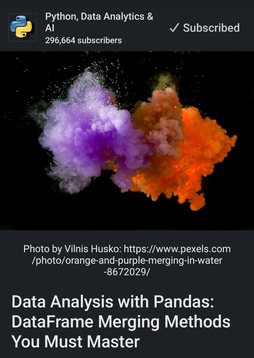 Gopal Kumar on LinkedIn: Data Analysis with Pandas: DataFrame Merging ... Gopal Kumar on LinkedIn: Data Analysis with Pandas: DataFrame Merging ...