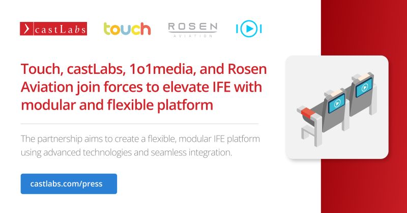 castLabs on LinkedIn: Touch, castLabs, 1o1media, and Rosen Aviation ... castLabs on LinkedIn: Touch, castLabs, 1o1media, and Rosen Aviation ...