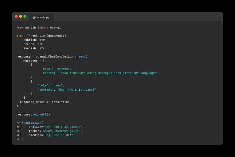 Adam Azzam, PhD on LinkedIn: You can specify a return struct to OpenAI ... Adam Azzam, PhD on LinkedIn: You can specify a return struct to OpenAI ...