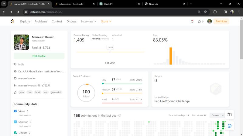 Maneesh Rawat on LinkedIn: #leetcode #problemsolving #codingjourney # ... Maneesh Rawat on LinkedIn: #leetcode #problemsolving #codingjourney # ...