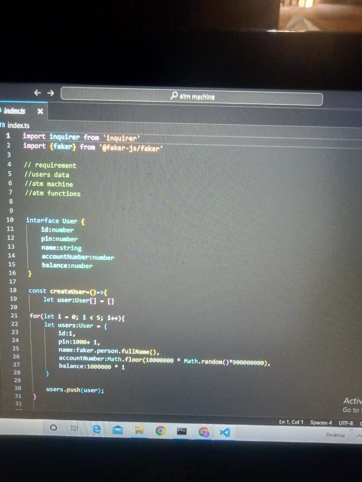 Talha siddiqui on LinkedIn: I will make ATM using typescript Talha siddiqui on LinkedIn: I will make ATM using typescript