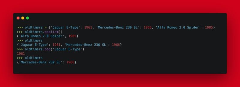 Karim Mirzaguliyev on LinkedIn: Python tip: pop() and popitem() are ... Karim Mirzaguliyev on LinkedIn: Python tip: pop() and popitem() are ...