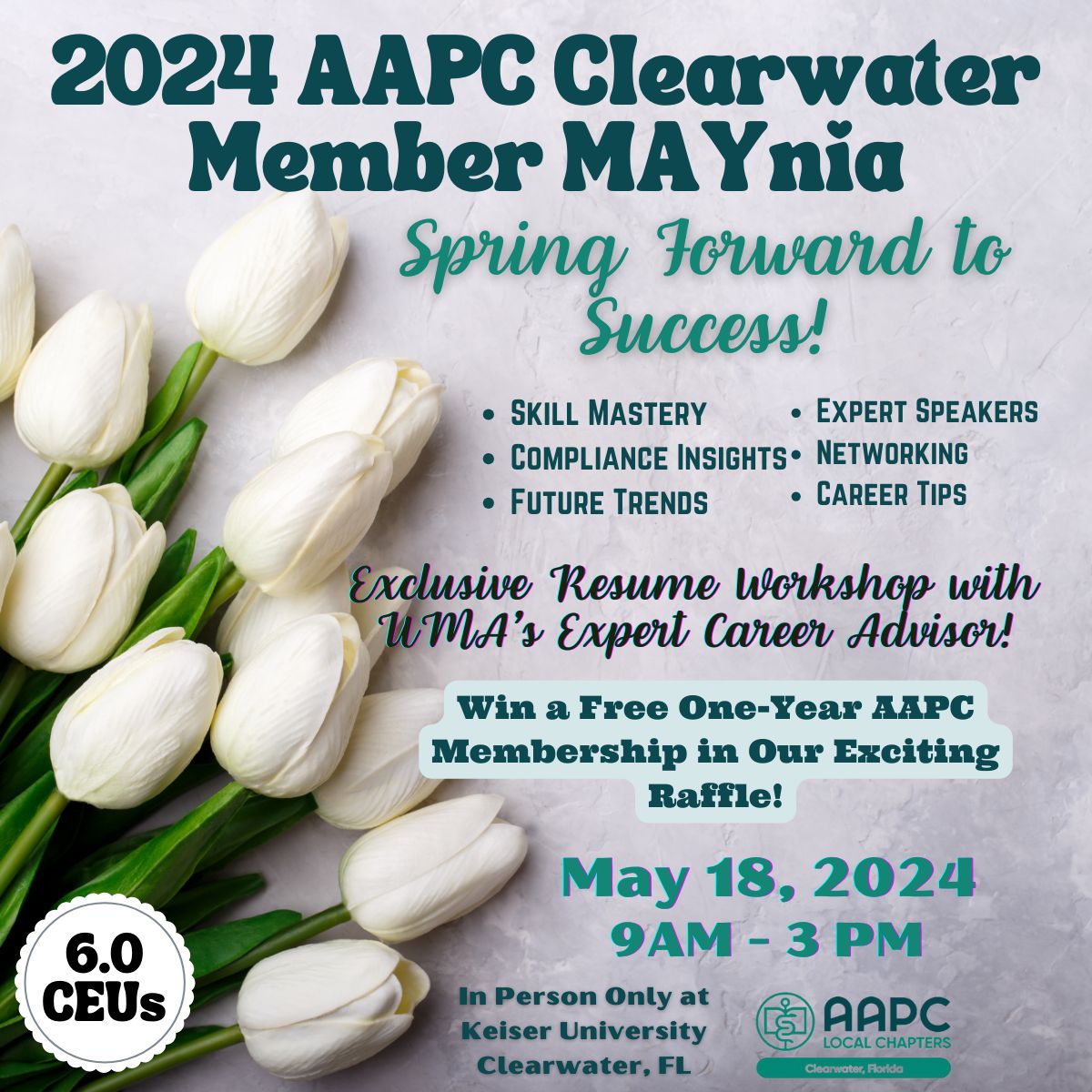 AAPC Clearwater Chapter on LinkedIn: #maymaniaaapcclearwater2024 AAPC Clearwater Chapter on LinkedIn: #maymaniaaapcclearwater2024