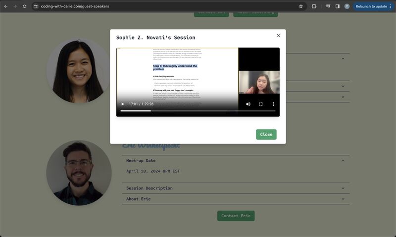 Coding with Callie on LinkedIn: #codingwithcallie #codinginterview # ... Coding with Callie on LinkedIn: #codingwithcallie #codinginterview # ...