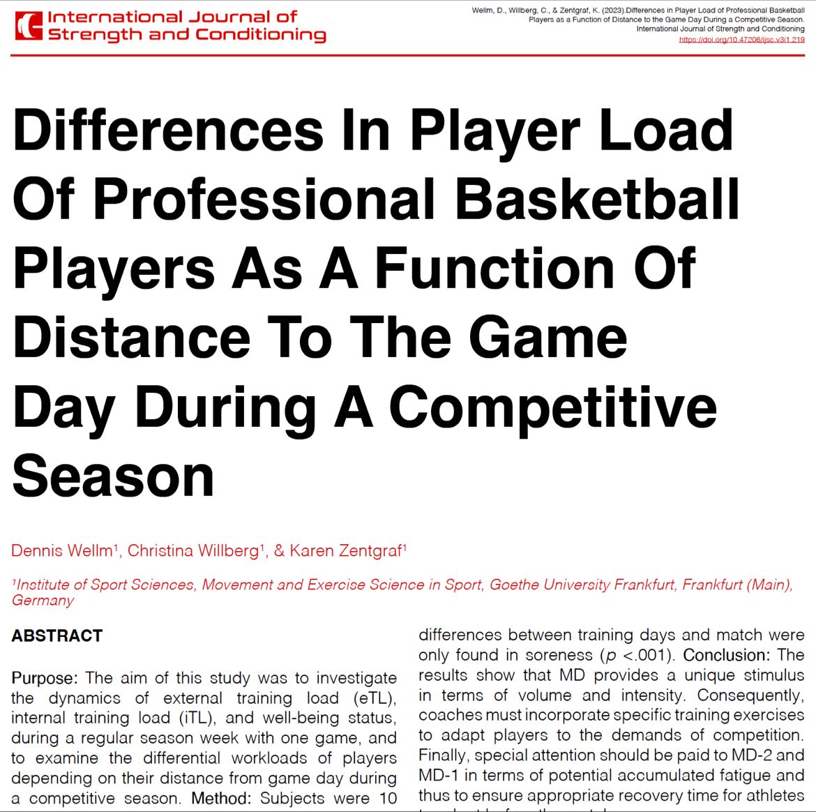 IUSCA on LinkedIn: 🚨Published Today🚨 Differences In Player Load Of ... IUSCA on LinkedIn: 🚨Published Today🚨 Differences In Player Load Of ...