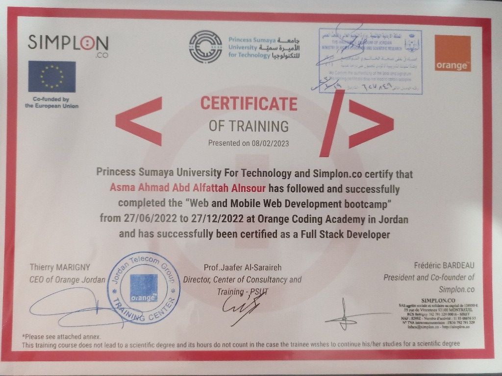 Asmaa AlNsour on LinkedIn: #fullstackwebdeveloper #webdevelopment # ... Asmaa AlNsour on LinkedIn: #fullstackwebdeveloper #webdevelopment # ...