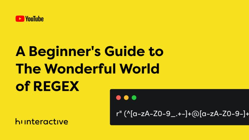 Hi Interactive on LinkedIn: #himasterclass #regex #javascript # ... Hi Interactive on LinkedIn: #himasterclass #regex #javascript # ...