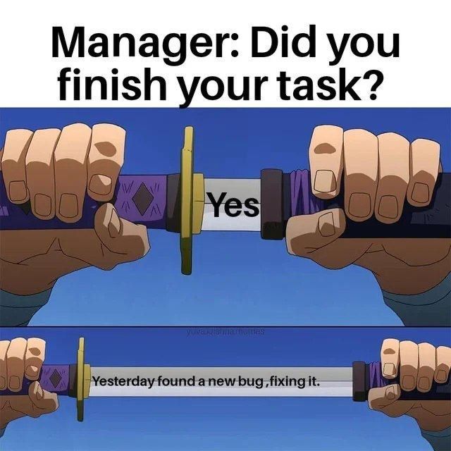 Mohammad Mahdi Jafari on LinkedIn: #tasks #managers #programming #bugs ... Mohammad Mahdi Jafari on LinkedIn: #tasks #managers #programming #bugs ...