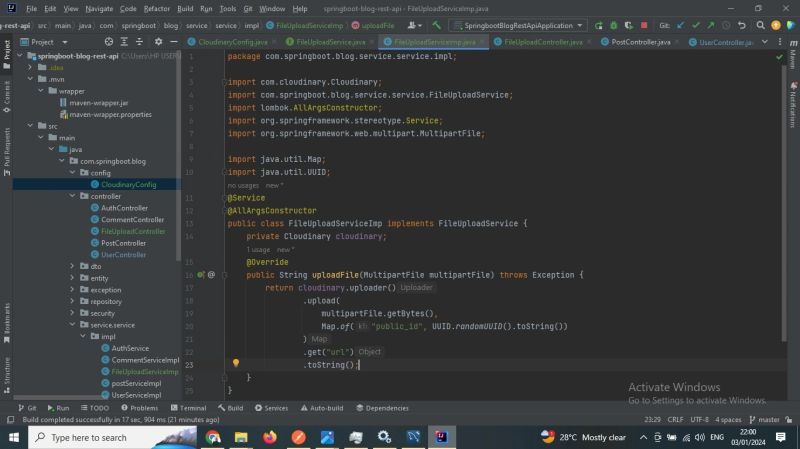 Bright Asiwe on LinkedIn: implemented file upload with Cloudinary in my ... Bright Asiwe on LinkedIn: implemented file upload with Cloudinary in my ...