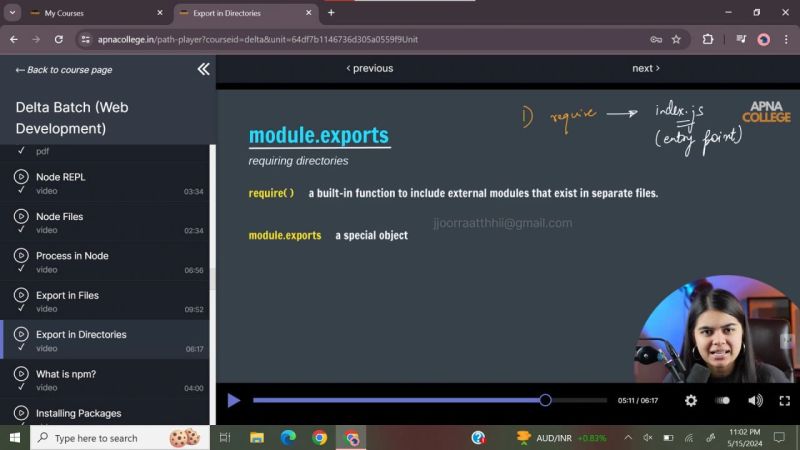 Dara Singh Rathi on LinkedIn: #fullstacklearning #nodejs #npm #codejourney Dara Singh Rathi on LinkedIn: #fullstacklearning #nodejs #npm #codejourney