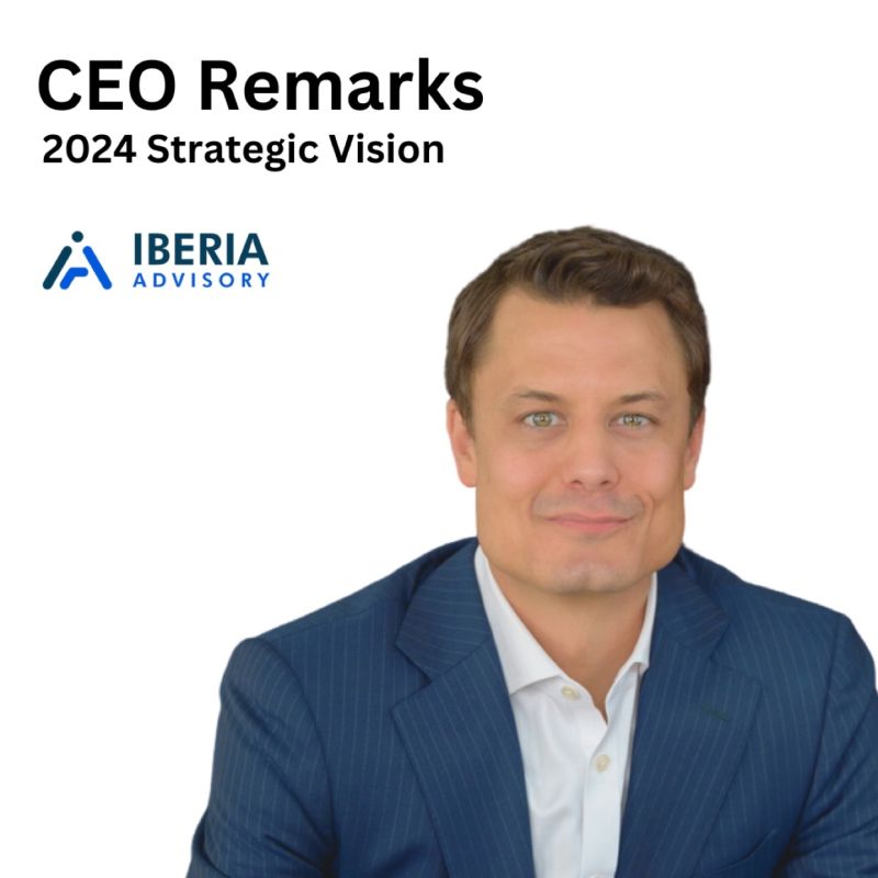 Iberia Advisory on LinkedIn: #iberiaadvisory #ceoremarks # ... Iberia Advisory on LinkedIn: #iberiaadvisory #ceoremarks # ...